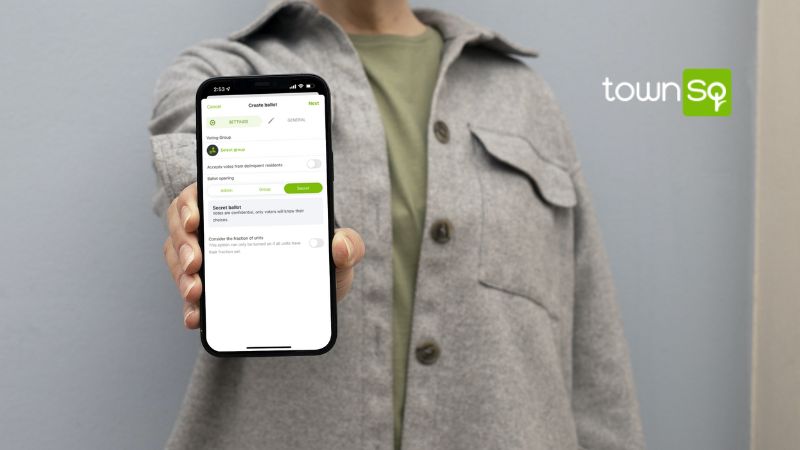 TownSq’s Digital Voting Feature: What It Is & Why You Need It